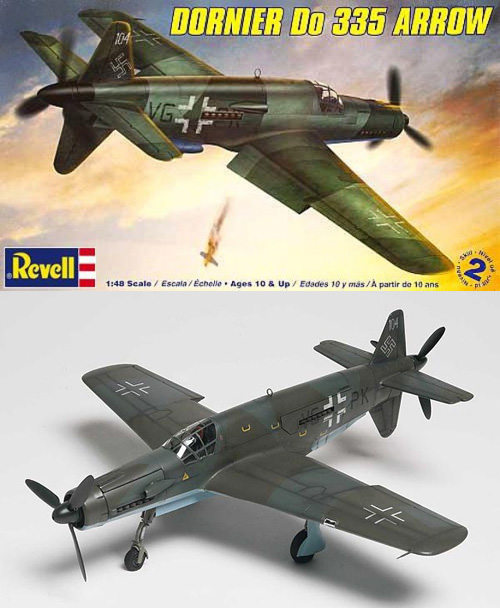 Aviation Models: Dornier Do 335 Arrow